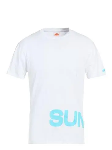 Sundek T-shirt Size Cotton, Elastane - White