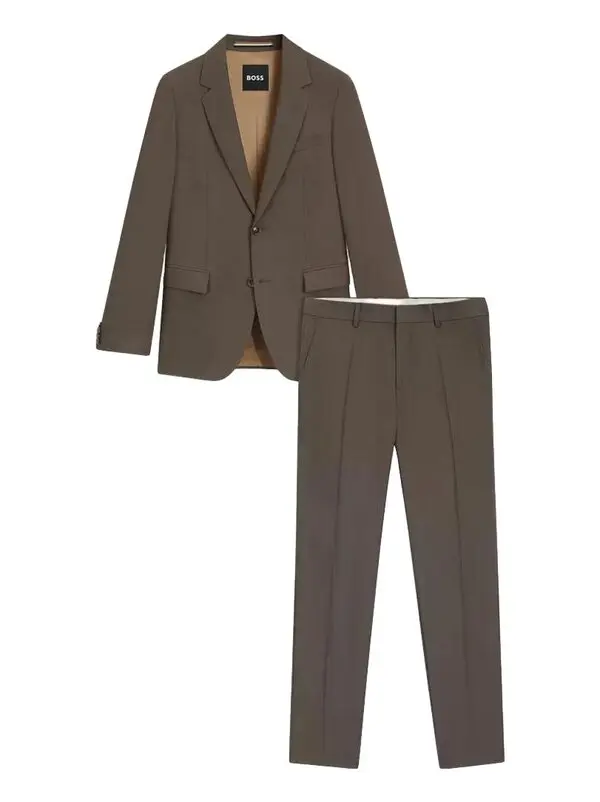 BOSS Single-breasted Suit - Brown