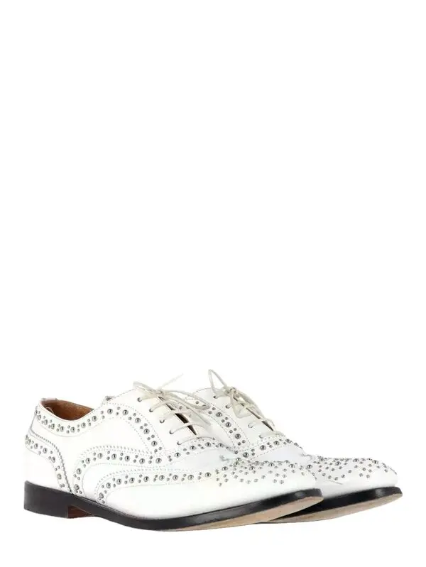 Church's Leather Derby Shoes - White