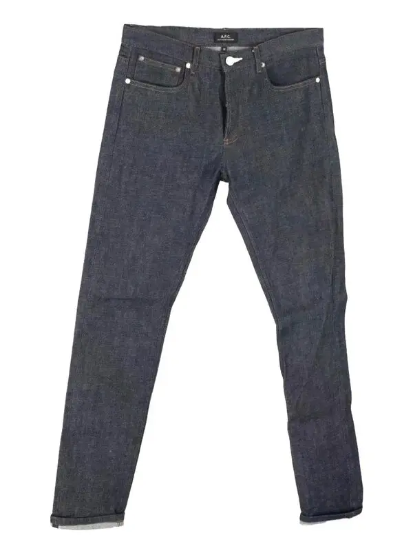 A.p.c. Straight-leg Denim Jeans - Blue