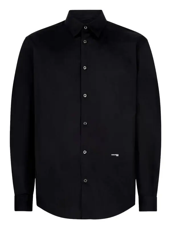 Dsquared2 Buttoned Shirt - Black