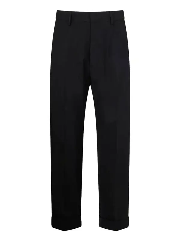 Dsquared2 Logo-plaque Trousers - Black