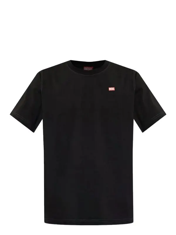DIESEL Printed T-shirt - Black