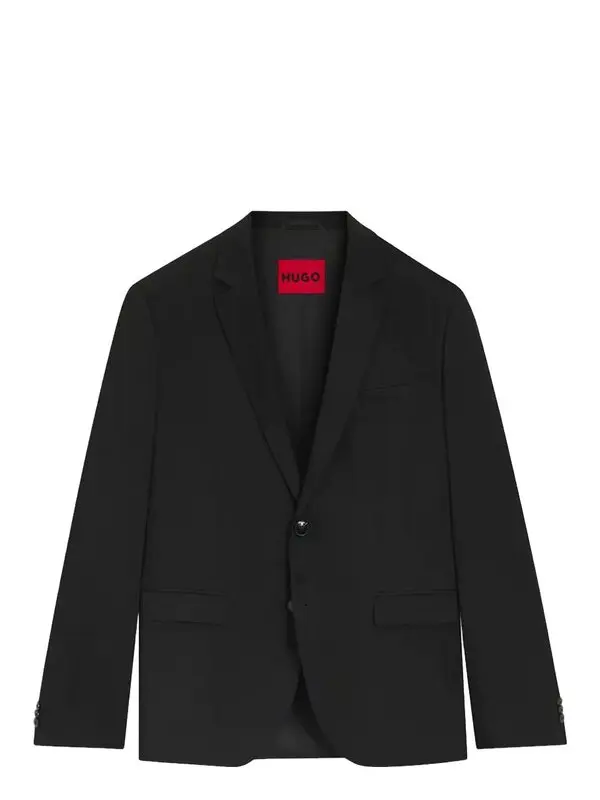 Hugo Single-breasted Blazer - Black