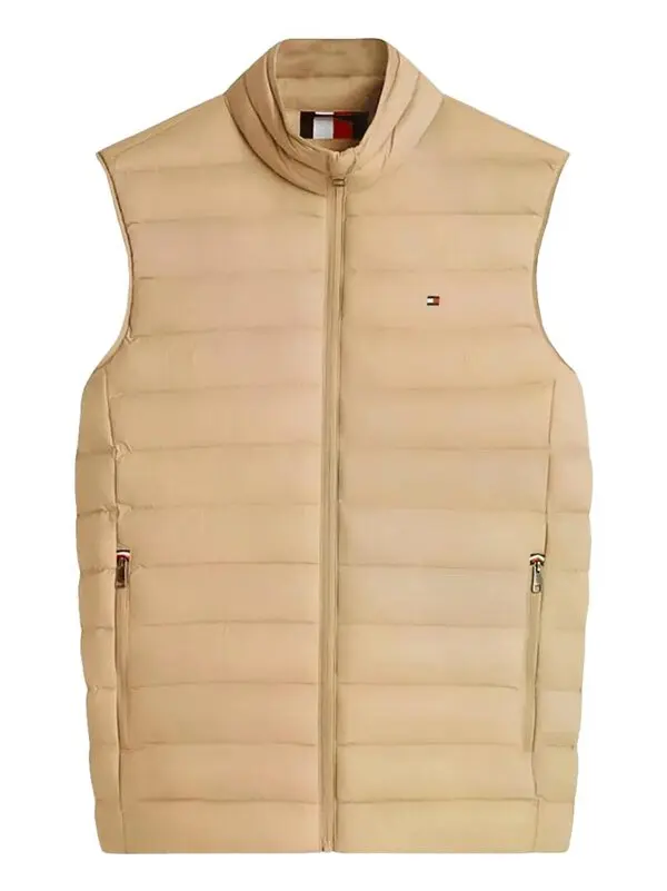 Tommy Hilfiger Packable Quilted Gilet - Neutrals