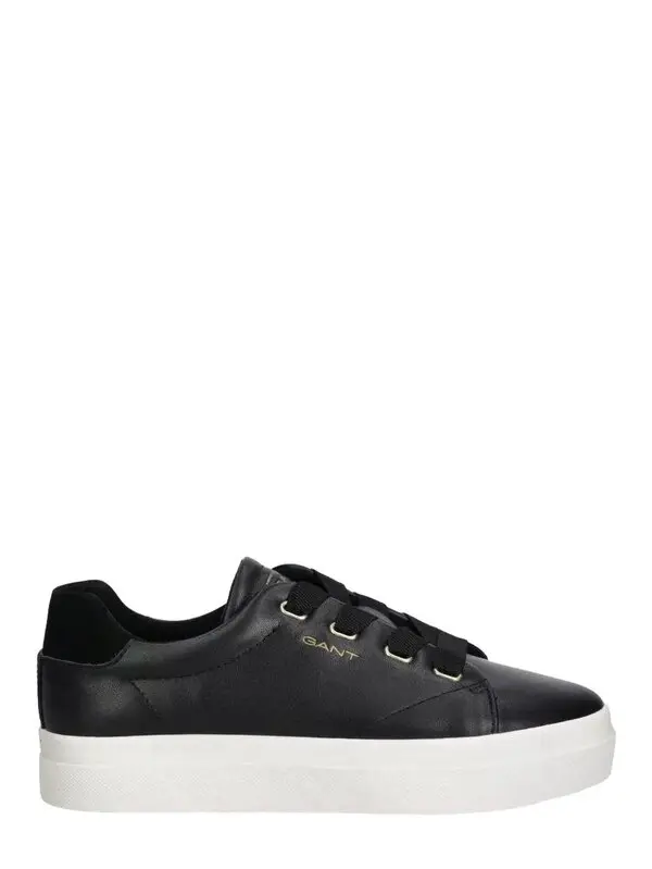 Gant Avona Ribbon Lace-up Sneakers - Black