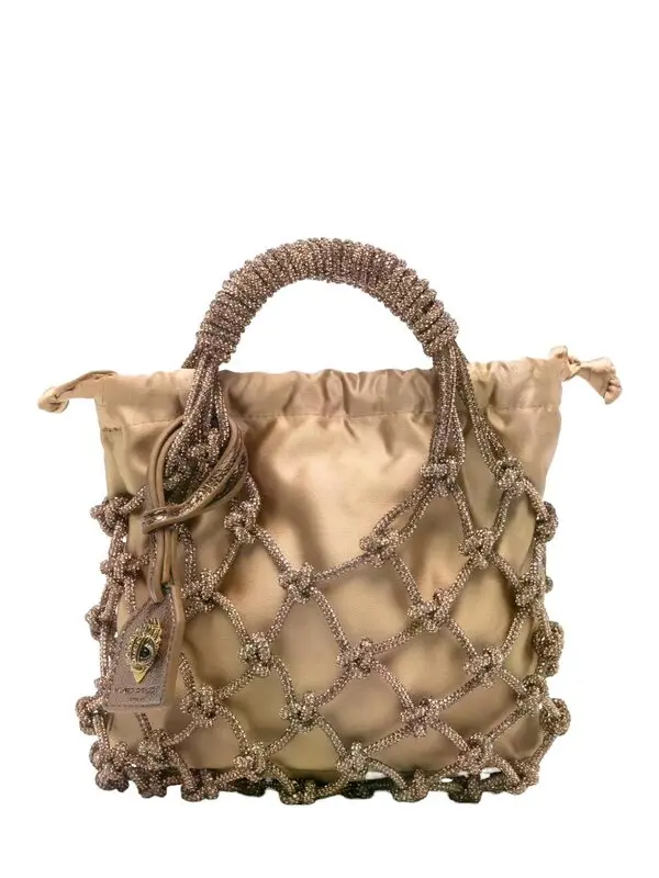 Kurt Geiger Macramé Mini Bag - Brown