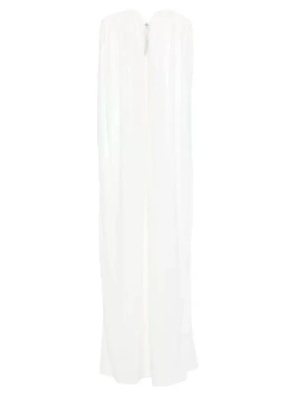 Stella McCartney Gathered Maxi Dress - White
