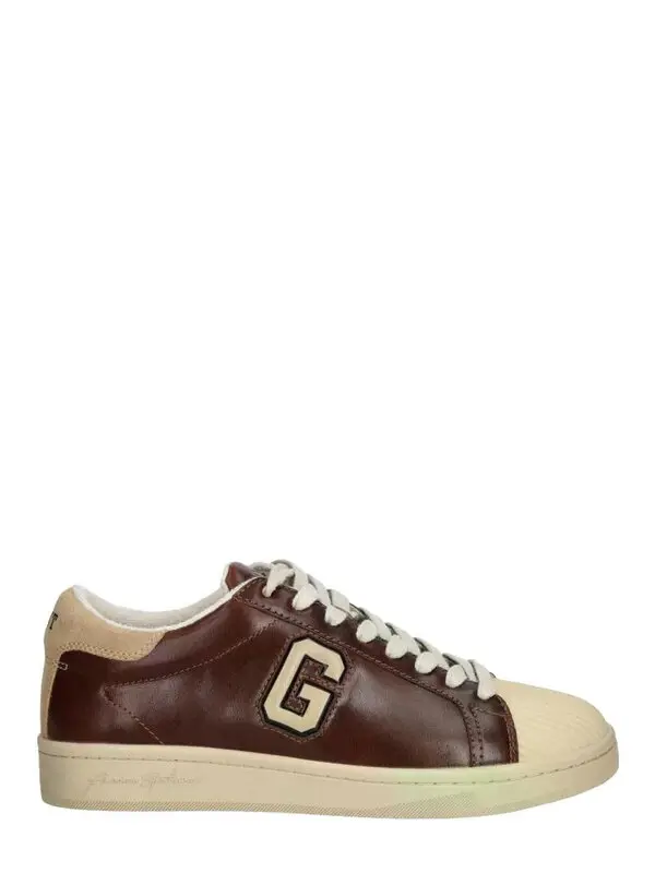 Gant Logo-patch Trainers - Brown