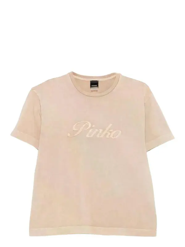 Pinko Logo T-shirt - Neutrals