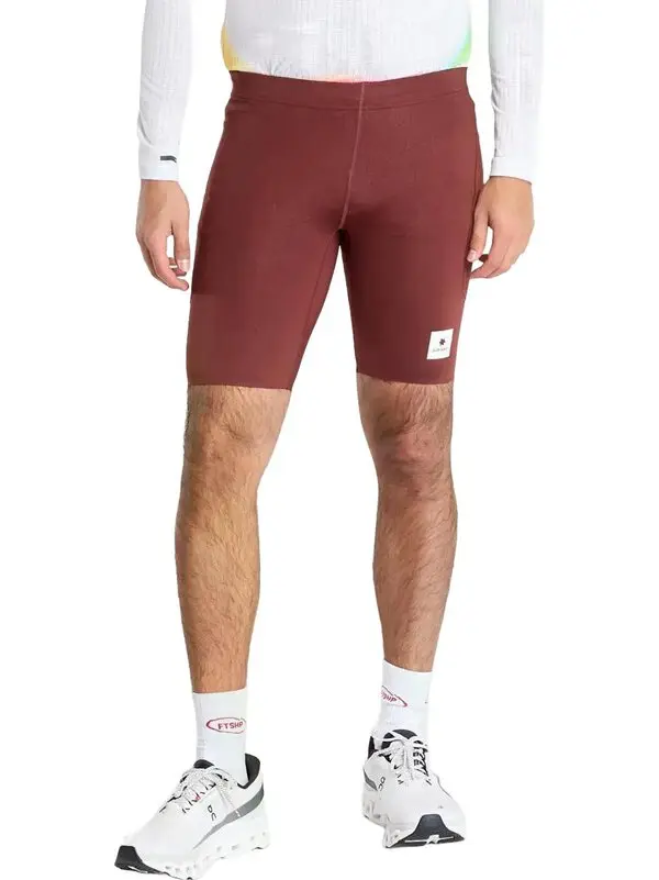 SAYSKY Combat+ 9" Compression Shorts - Brown