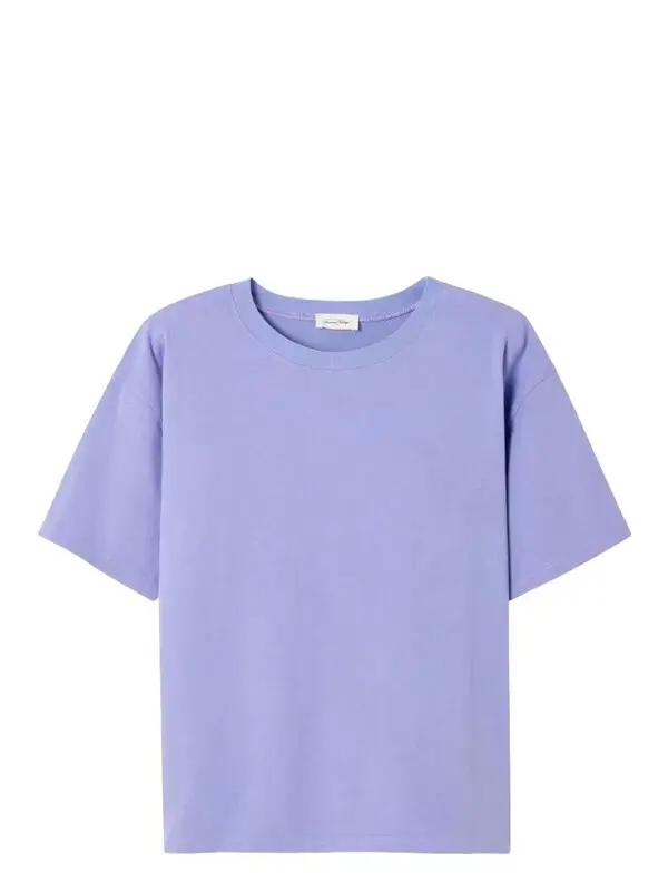 American Vintage Short Sleeve Crewneck T-shirt - Purple