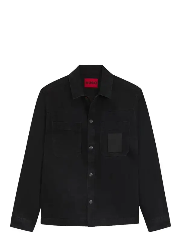 Hugo Patch-pocket Shirt - Black