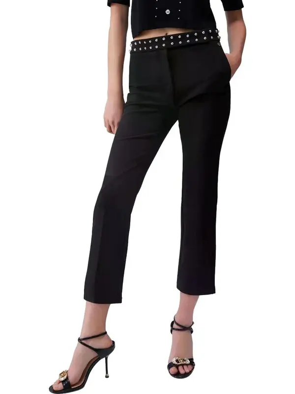 Liu Jo Studded Trousers - Black