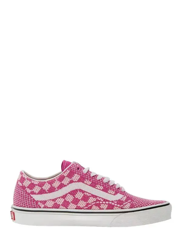 VANS Checkerboard Old Skool Sneakers - Pink