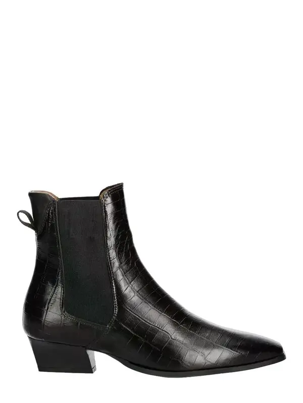 Gant Bassotte Textured Chelsea Boots - Brown