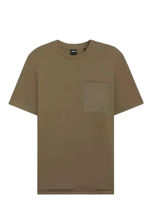 BOSS Round-neck T-shirt - Brown