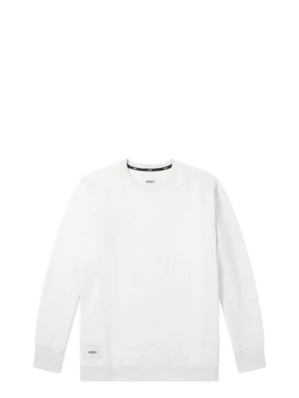 WTAPS Cotton-fleece Sweatshirt - Gray