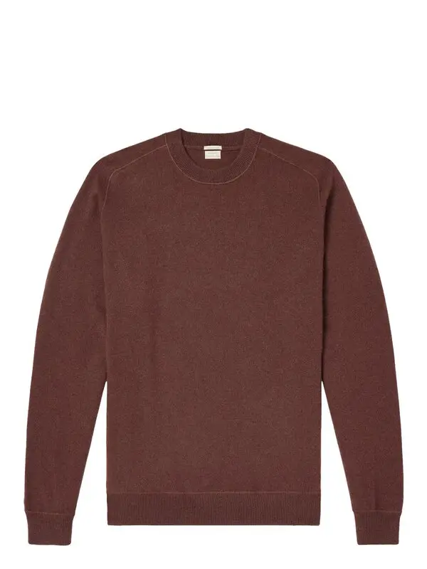Massimo Alba Cashmere Crewneck Sweater - Brown