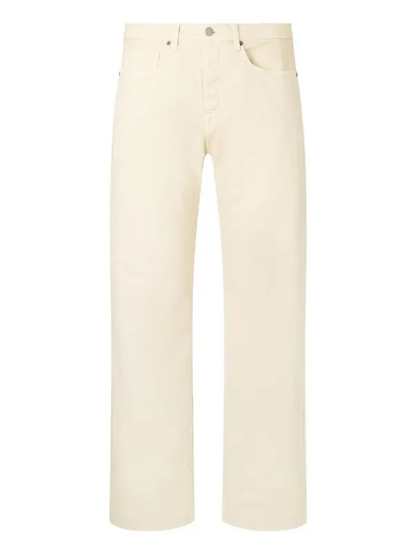 Massimo Alba Oceano Straight-leg Jeans - Neutrals