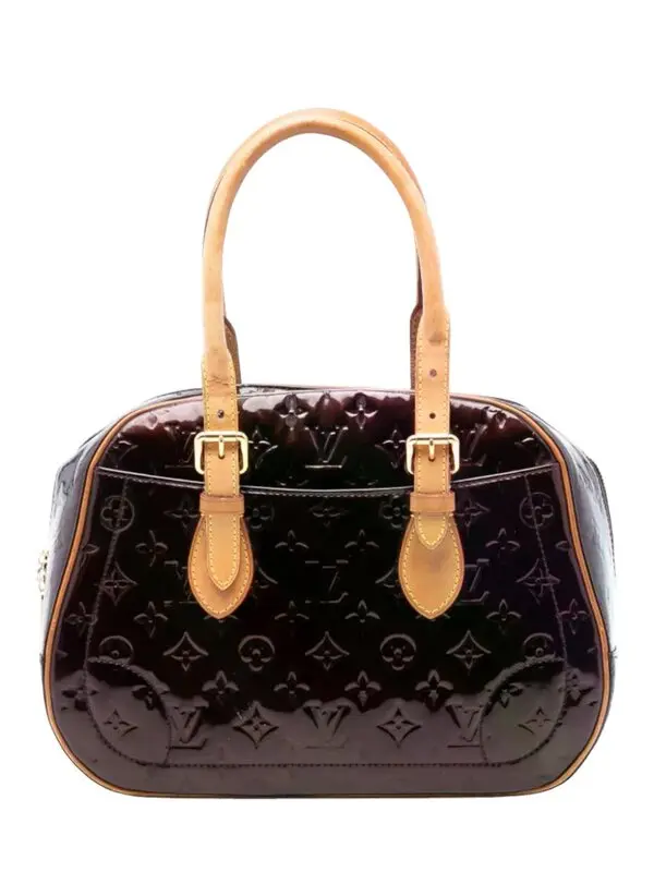 LOUIS VUITTON Monogram Vernis Summit Drive Handbag - Purple