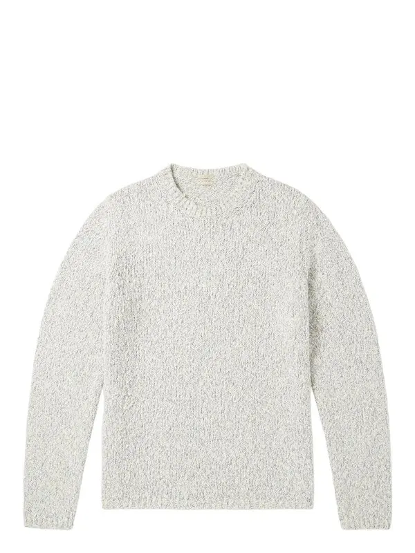 Massimo Alba Nicolas Cotton Sweater - Gray