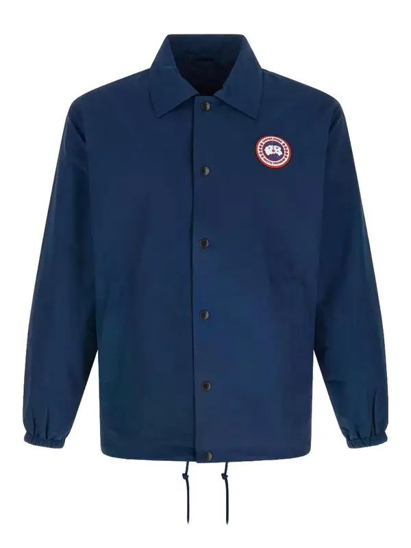 Canada Goose Logo-patch Jacket - Blue