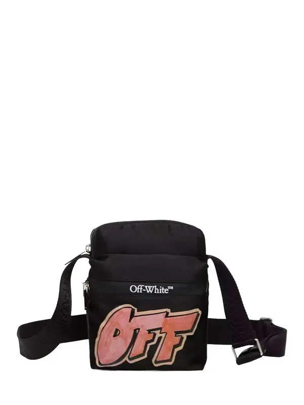 Off-White Logo-detail Crossbody Bag - Black
