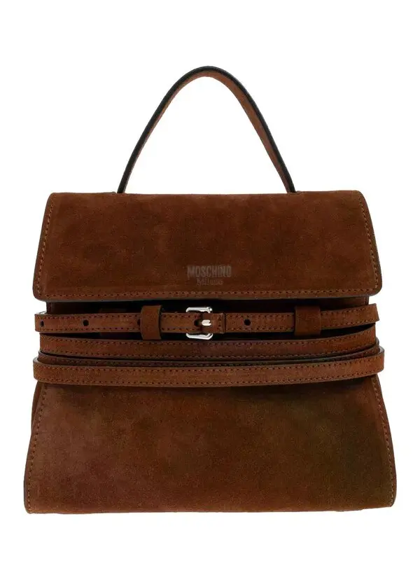 Moschino Top-handle Tote Bag - Brown