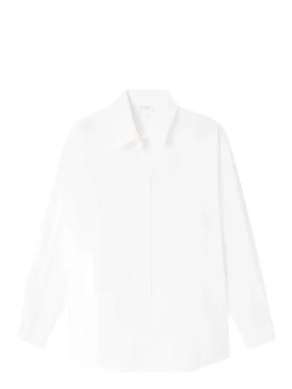 American Vintage Chest-pocket Buttoned Shirt - White