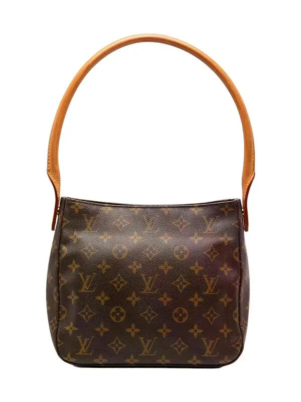LOUIS VUITTON 2002 Monogram Looping Mm - Brown