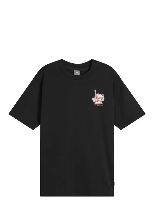 NEW BALANCE Ramen T-shirt - Black