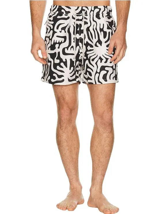 Oas Loefy Swim Shorts - Black