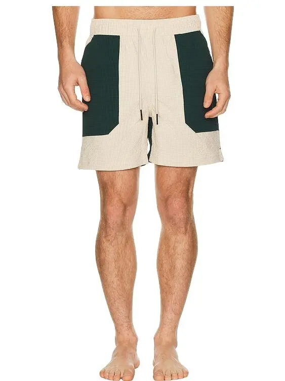 Oas Rex Swim Shorts - Dark Green