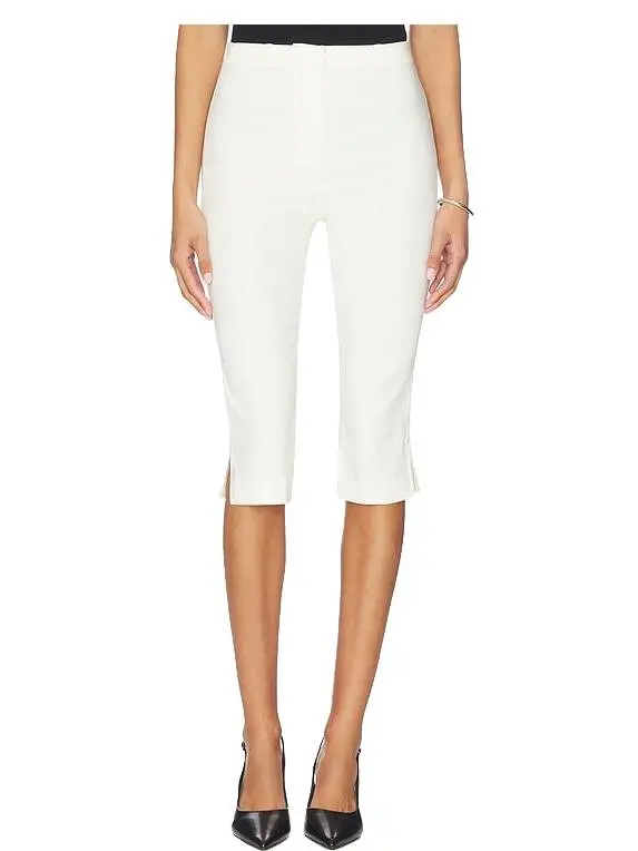 Astr The Label Cardin Capri Pants - White
