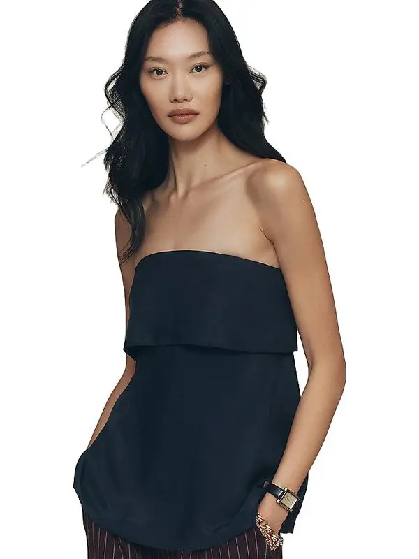 Maeve Strapless Foldover Top - Nightfall
