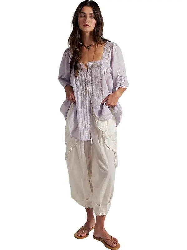 Free People Adore You Tunic - Misty Lilac