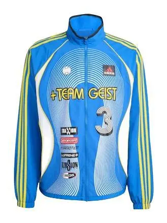 Adidas Teamgeist Moto Tracktop - Blue Black White