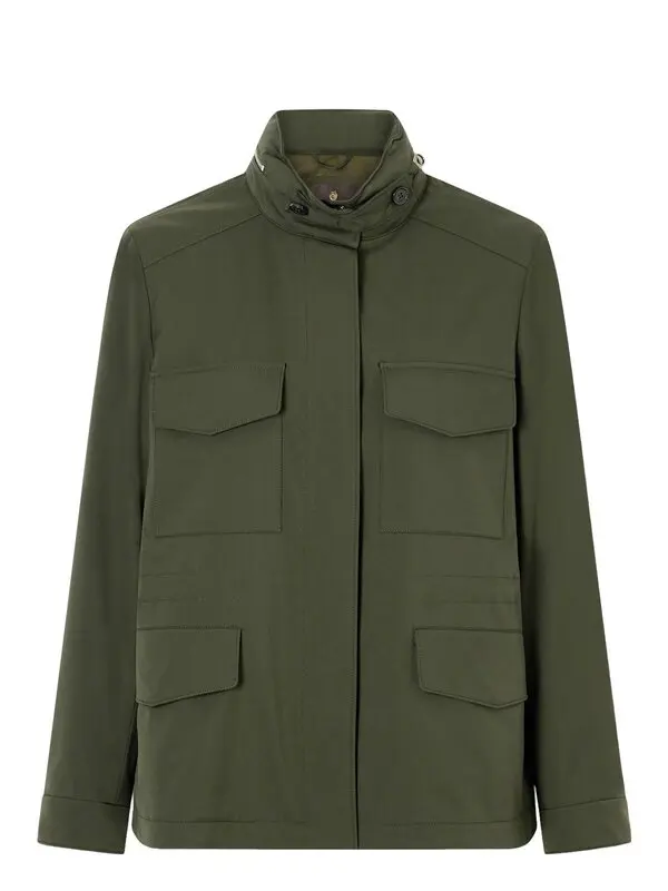 Loro Piana Traveller Mini Windmater Shell Jacket - Green