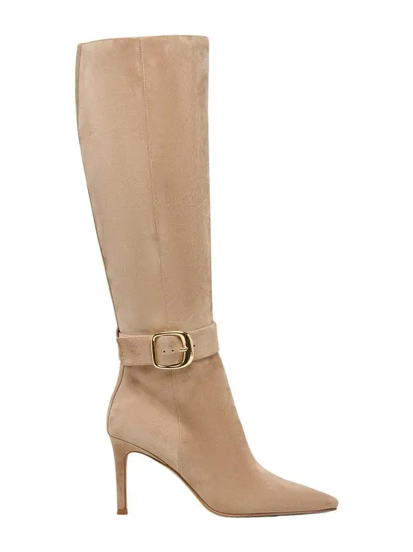 DOLCEVITA Kinzy Knee High Boots - Camel Suede