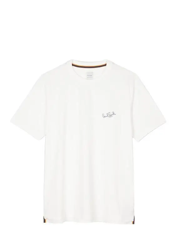 Paul Smith Signature Logo' T-shirt - White