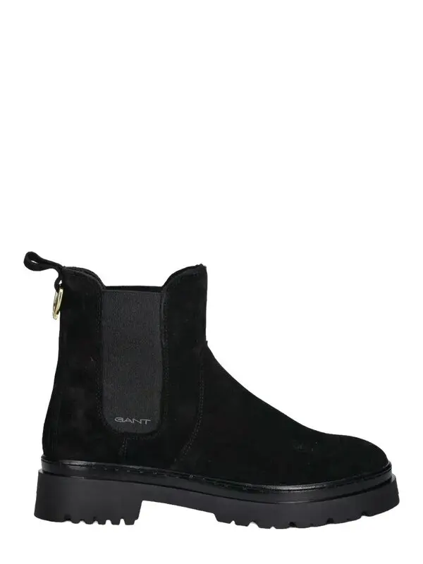 Gant Pull Tab Lug-sole Boots - Black