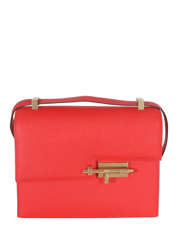 Hermès Epsom Verrou 23 Ghw - Red