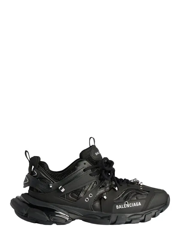 Balenciaga Track Piercing Sneakers - Black