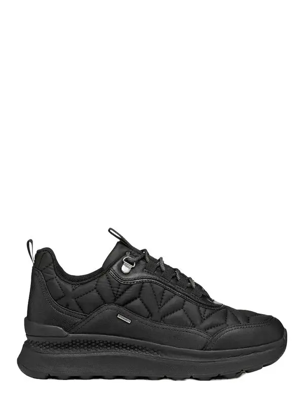 Geox Spherica Actif X2 Abx Quilted Sneakers - Black