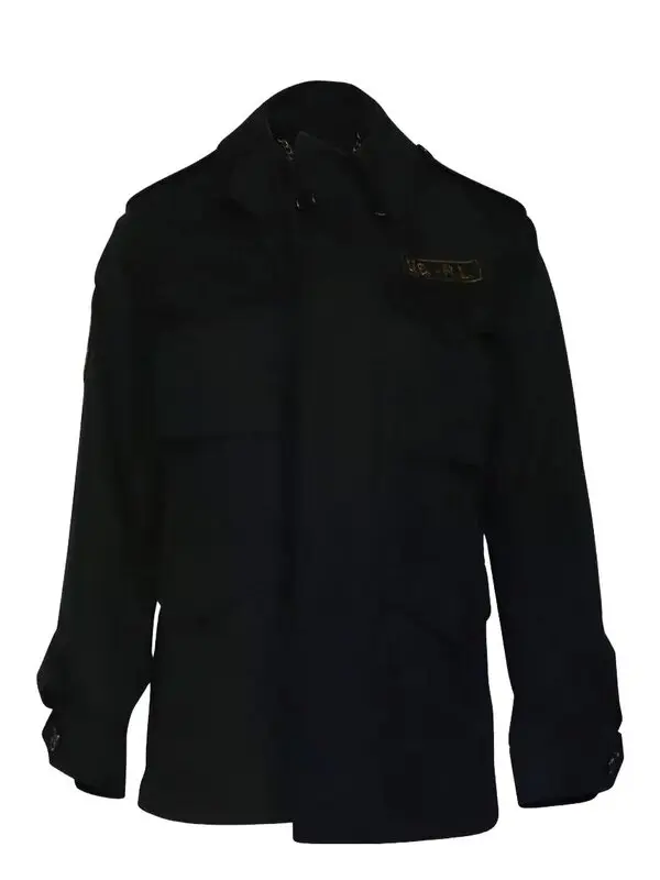 Ralph Lauren Cotton Chest-pockets Jacket - Black