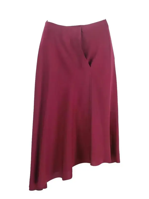 Theory Asymmetric-hem Skirt - Red