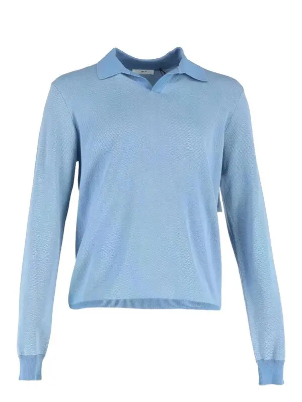 Mr P. Long-sleeve Sweater - Blue