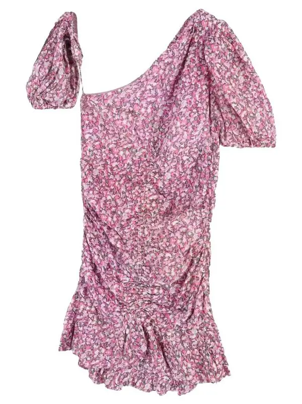 ISABEL MARANT VINTAGE Printed Mini Dress - Pink