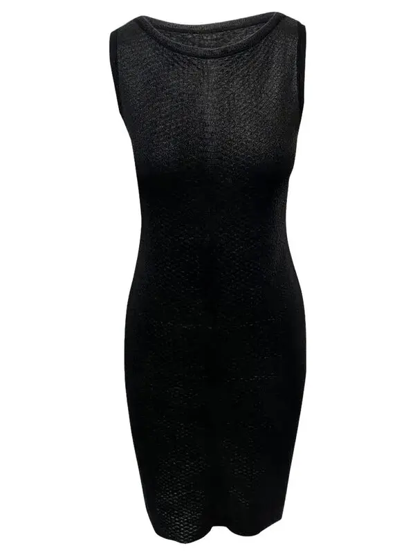 Gucci Sleeveless Midi Dress - Black